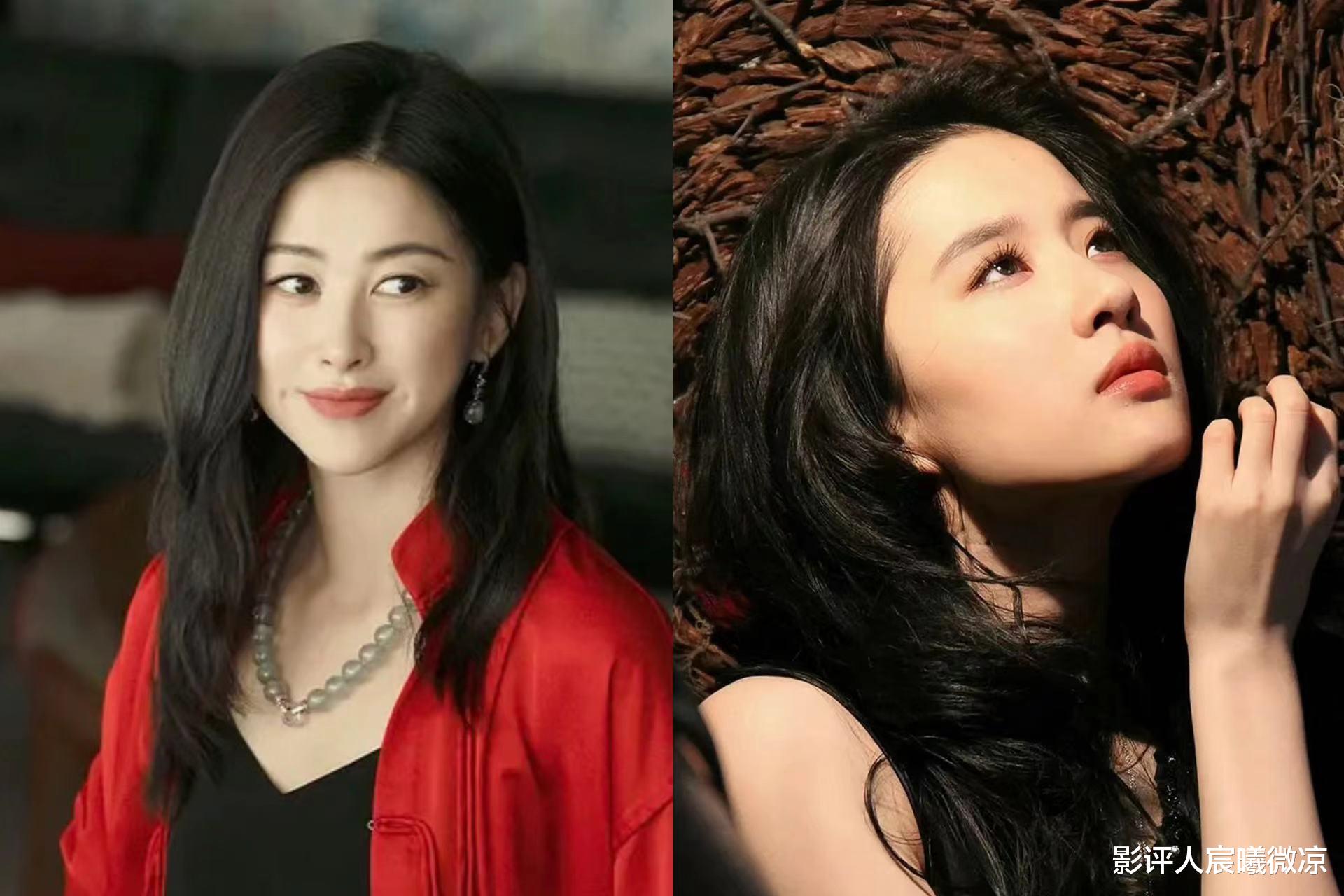 女演员长相很重要，37岁刘亦菲与40岁朱珠对比，才知道什么是风情与妩媚 -6parkbbs.com