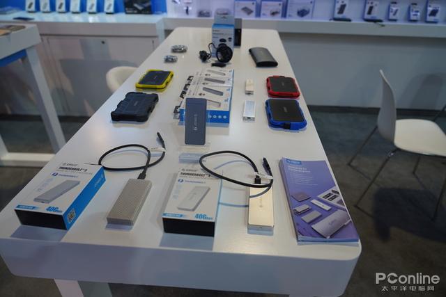 CES2020探馆奥睿科：笔记本扩展坞和SSD硬盘盒占主角_[PConline资讯]在CES2020这个堪称全球_「易坊」