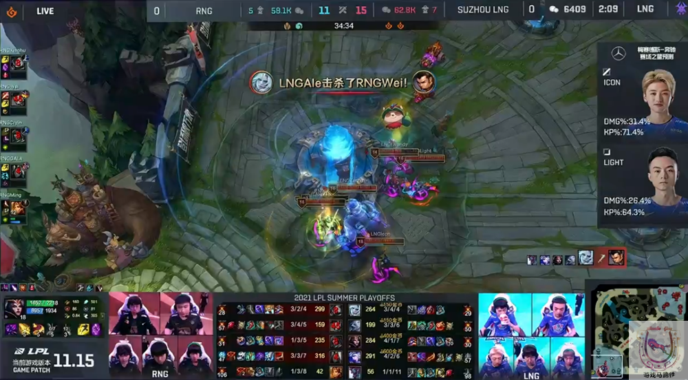lng|RNG对战LNG迟到了160分钟的比赛！却以更戏剧性的方式结束_RNG|lpl|电竞新闻_「易坊」
